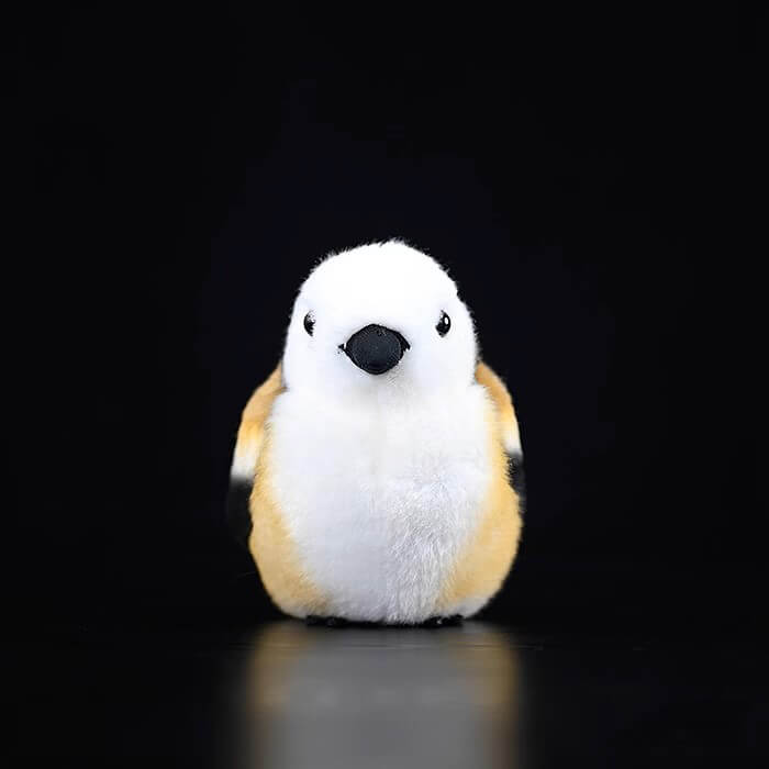 Realistic Long-tailed Tit Bird Stuffed Animal Plush Toy – KEAIART