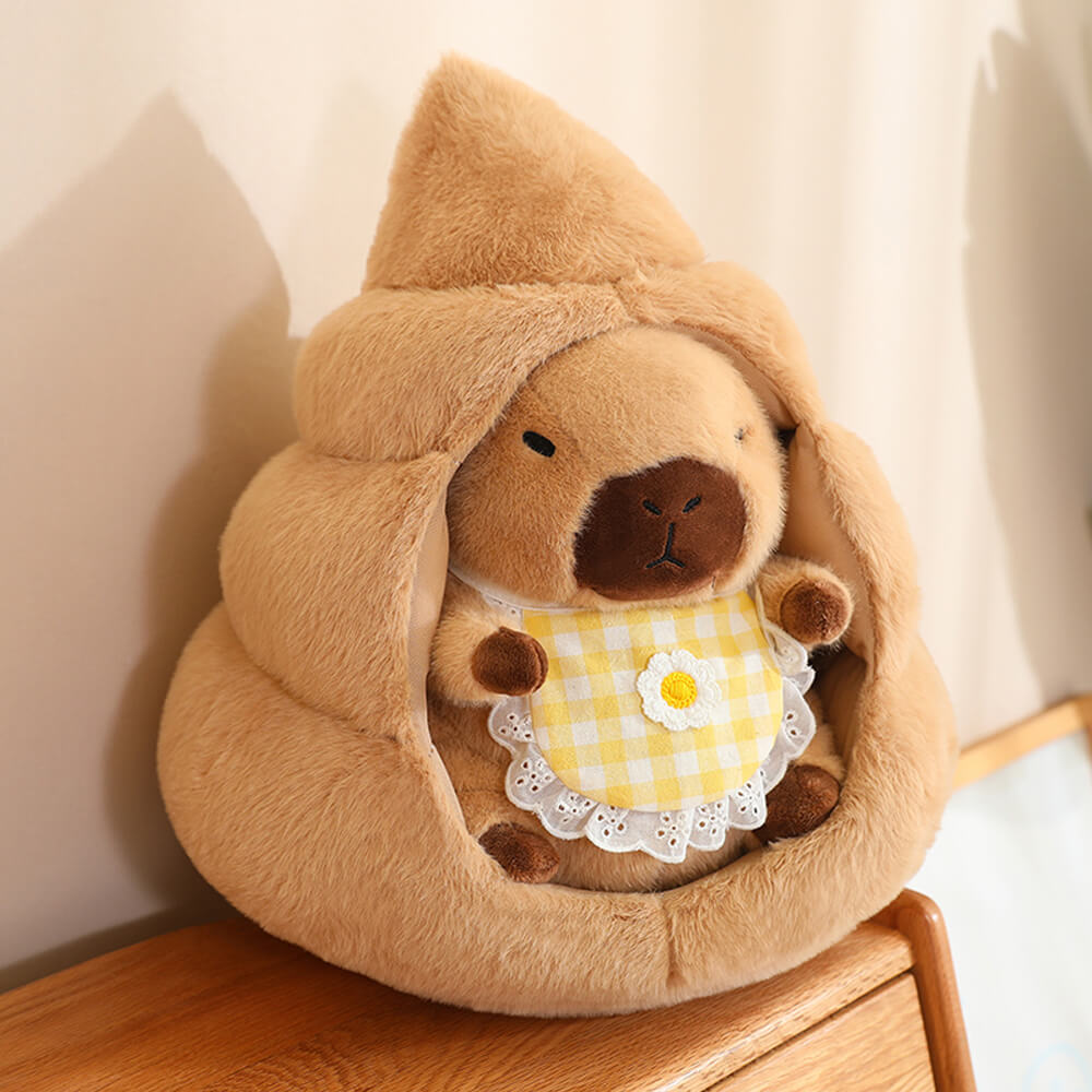 Kawaii Capybara Stuffed Animal Plush Toy with Poop Plush Toy – KEAIART