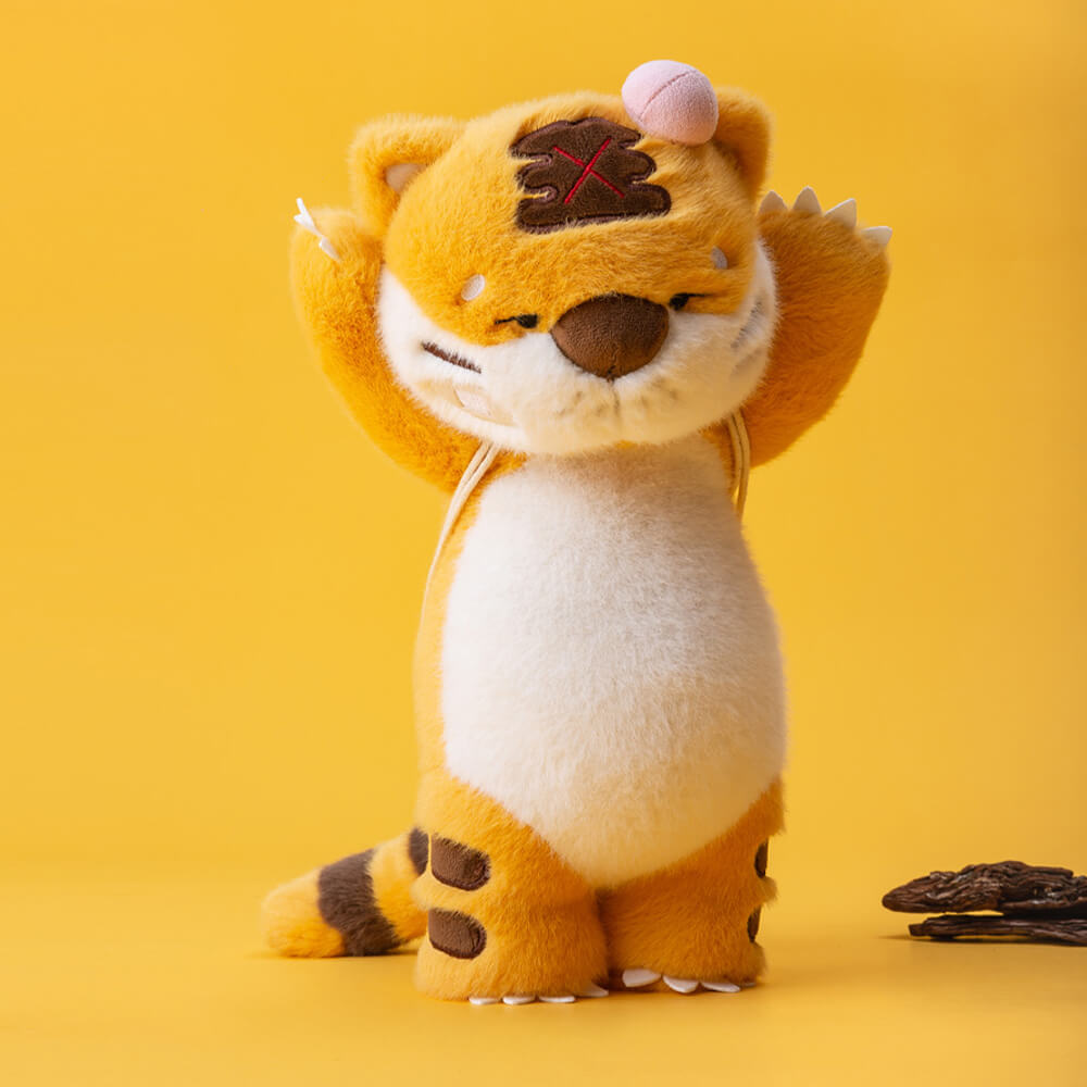 Tiger Stuffed Animal Plush Toy with Movable Joints, Tiger Plushies ...