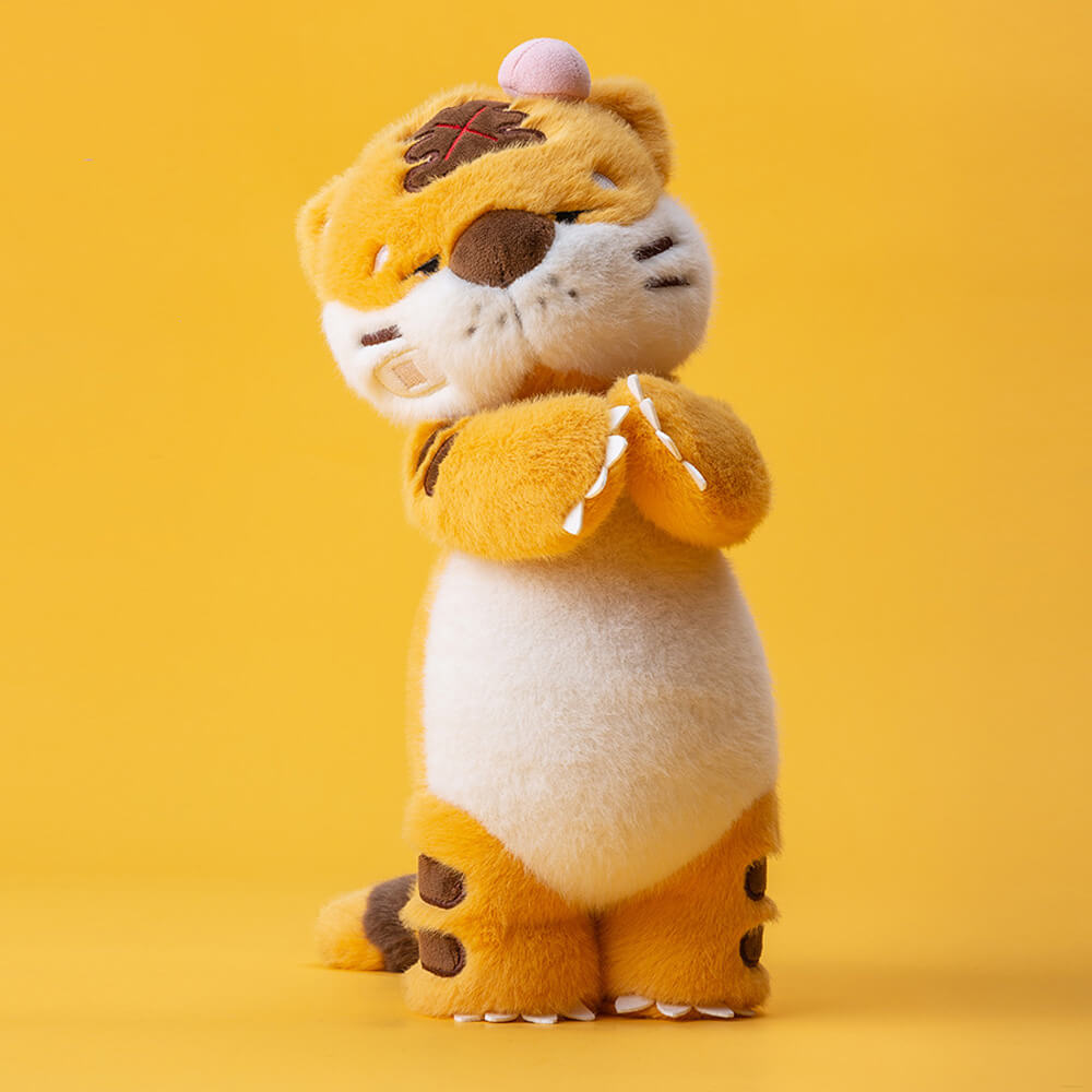 Tiger Stuffed Animal Plush Toy with Movable Joints, Tiger Plushies ...