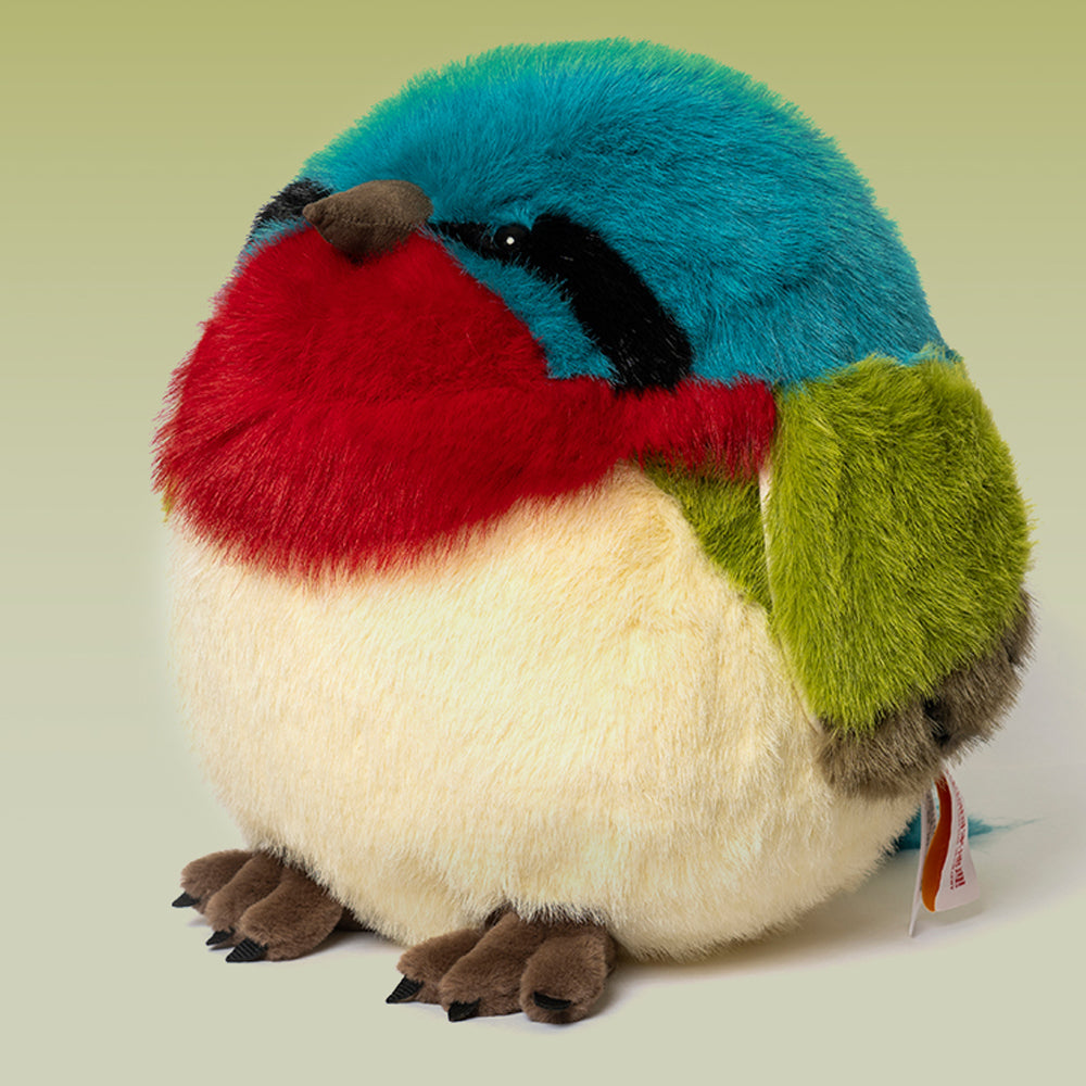 Chubby Fork-tailed Sunbird Stuffed Animal Plush Toy, Fork-tailed Sunbi ...