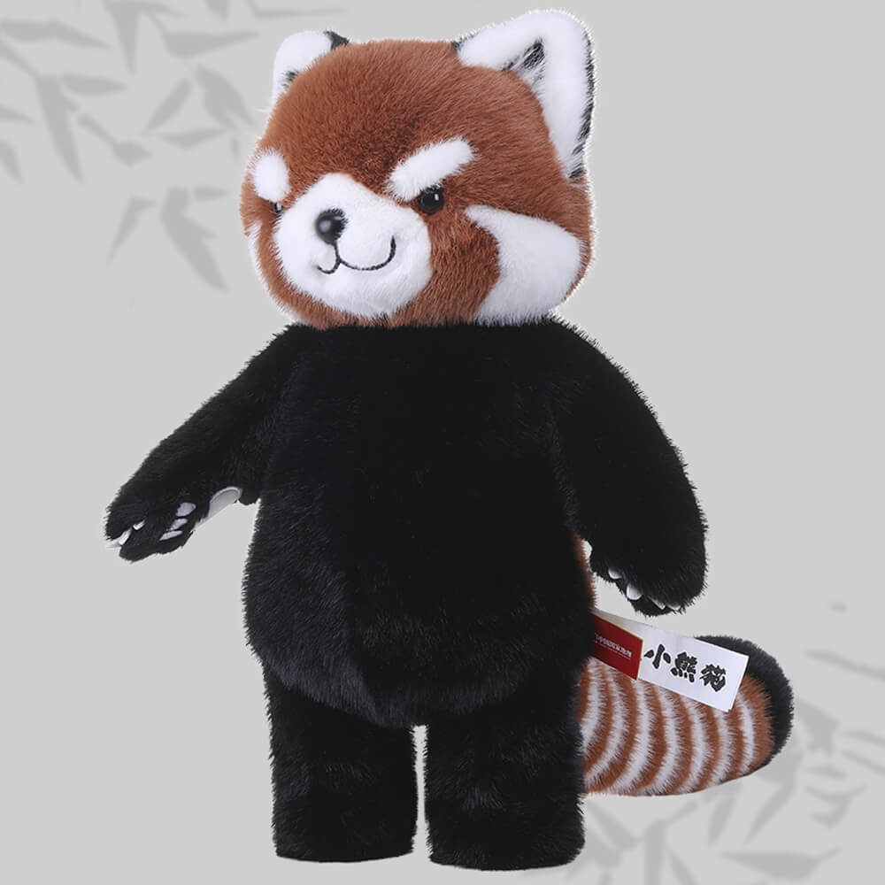 Kung Fu Red Panda Stuffed Animal Plush Toy, Handmade Plush Red Panda ...