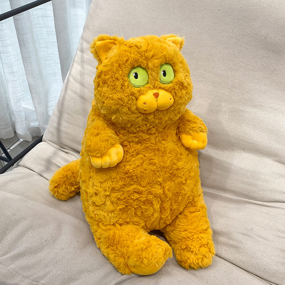 Stupid Cat Stuffed Animal Plush Toy, Black Cat Plushies – KEAIART