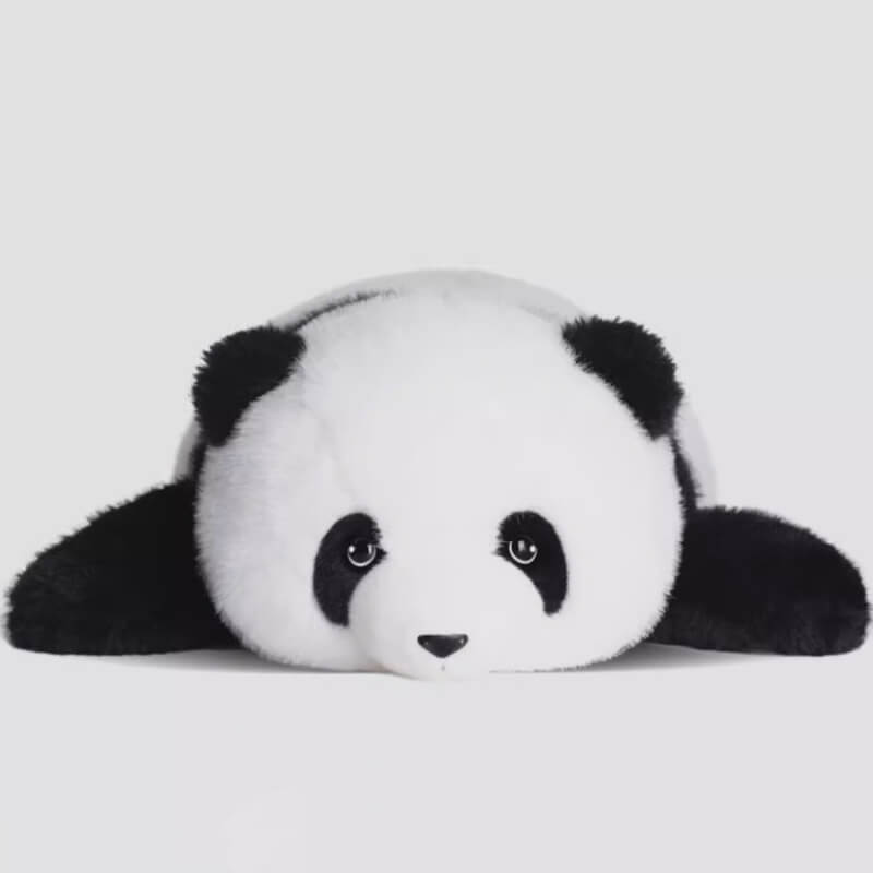 Realistic Stuffed Panda Plush Toy, Lifelike Panda Plushies – KEAIART