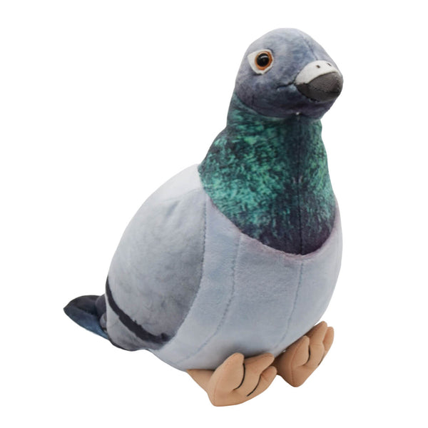 Realistic Gray Pigeon Stuffed Animal Plush Toy – KEAIART