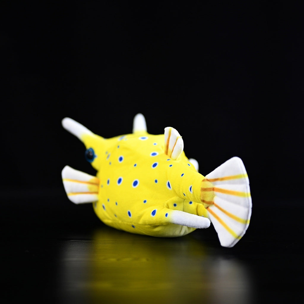 Realistic Longhorn Cowfish Stuffed Animal Plush Toy, Fish Plushies ...