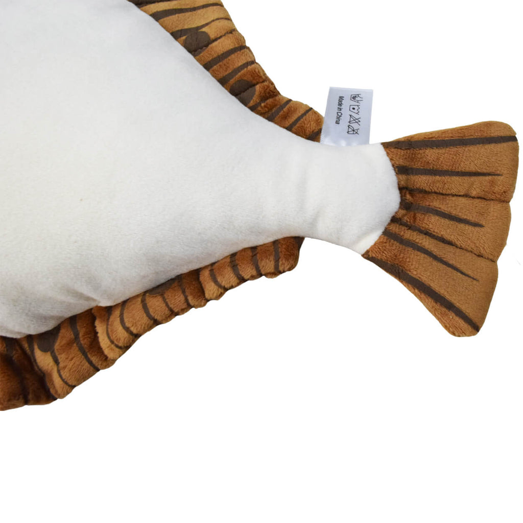 Realistic Atlantic Halibut Fish Stuffed Animal Plush Toy – KEAIART