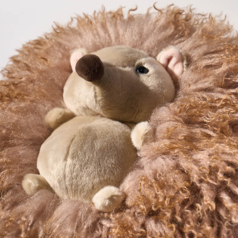 Fluffy Hedgehog Stuffed Animal Plush Toy, Animal Plushies – KEAIART