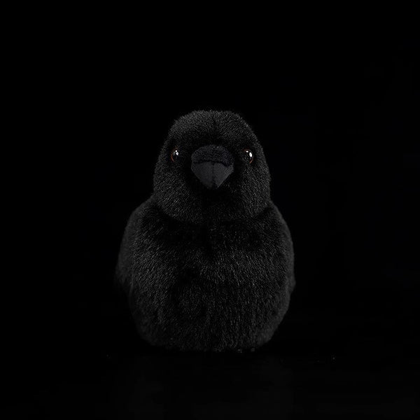 Realistic Chubby Crow Bird Stuffed Animal Plush Toy – KEAIART