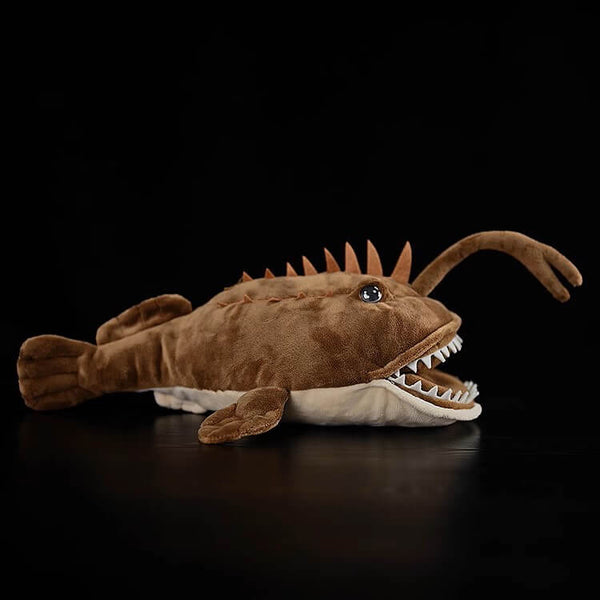 Realistic American Anglerfish Stuffed Animal Plush Toy, Lifelike Plush ...