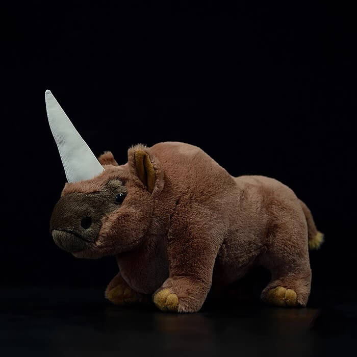 Realistic Elasmotherium Rhino Stuffed Animal Plush Toy – KEAIART