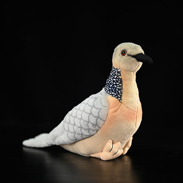 Realistic Spotted Dove Stuffed Animal Plush Toy, Bird Plushies – KEAIART