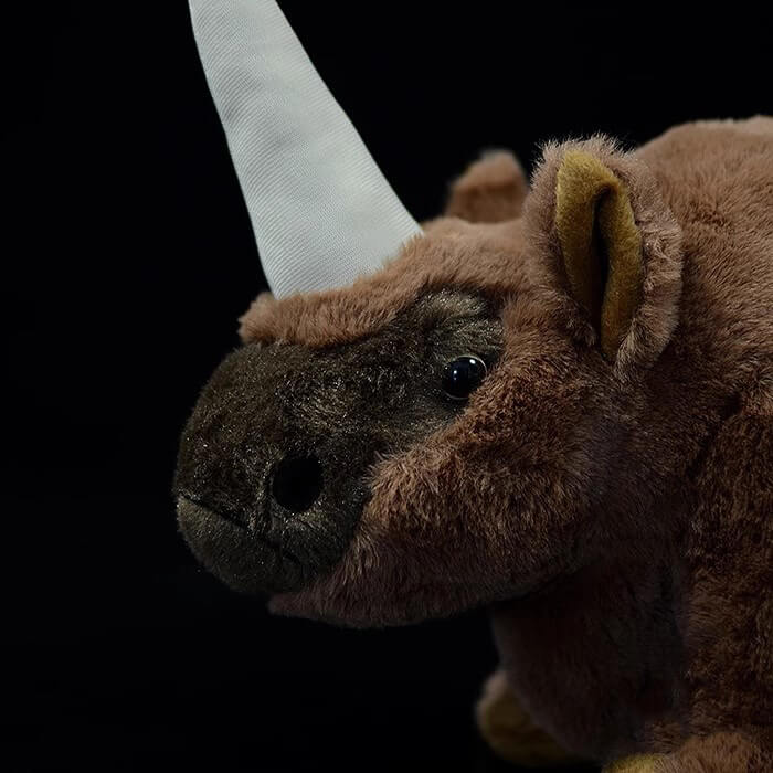 Realistic Elasmotherium Rhino Stuffed Animal Plush Toy – KEAIART