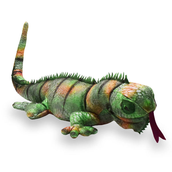 Realistic Green iguana Stuffed Animal Plush Toy, Lizard Plushies – KEAIART