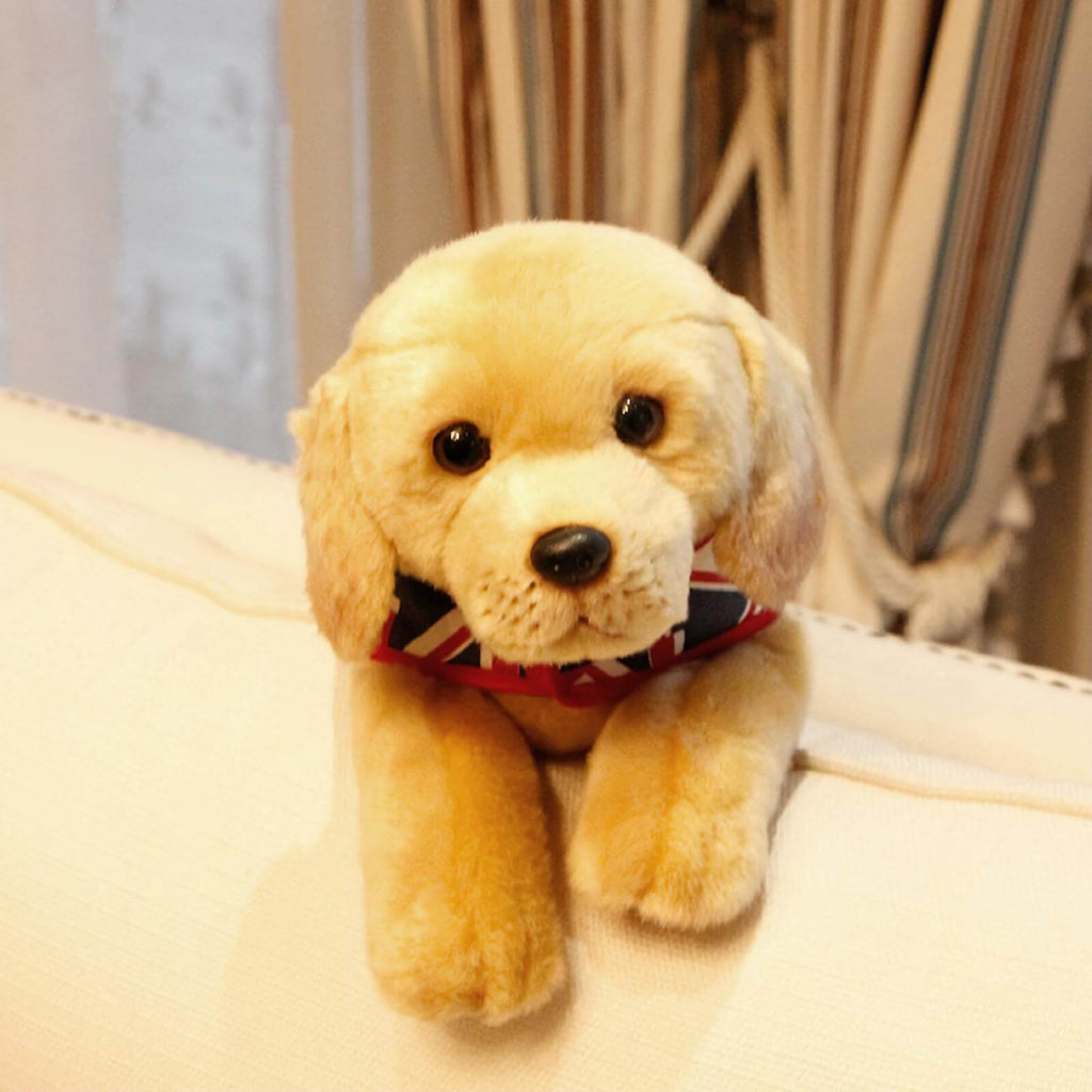 Realistic Labrador Retriever Dog Stuffed Animal Plush Toy – KEAIART