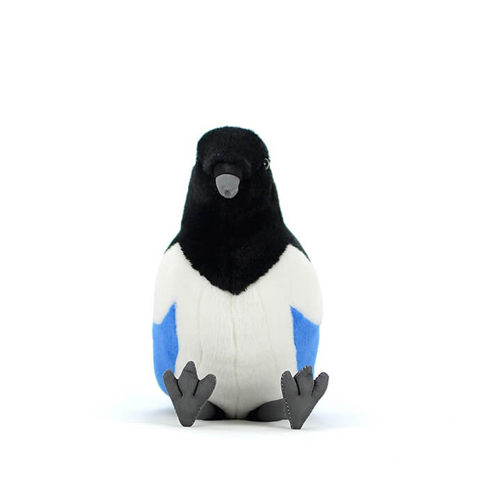 Realistic Eurasian Magpie Stuffed Animal Plush Toy – KEAIART
