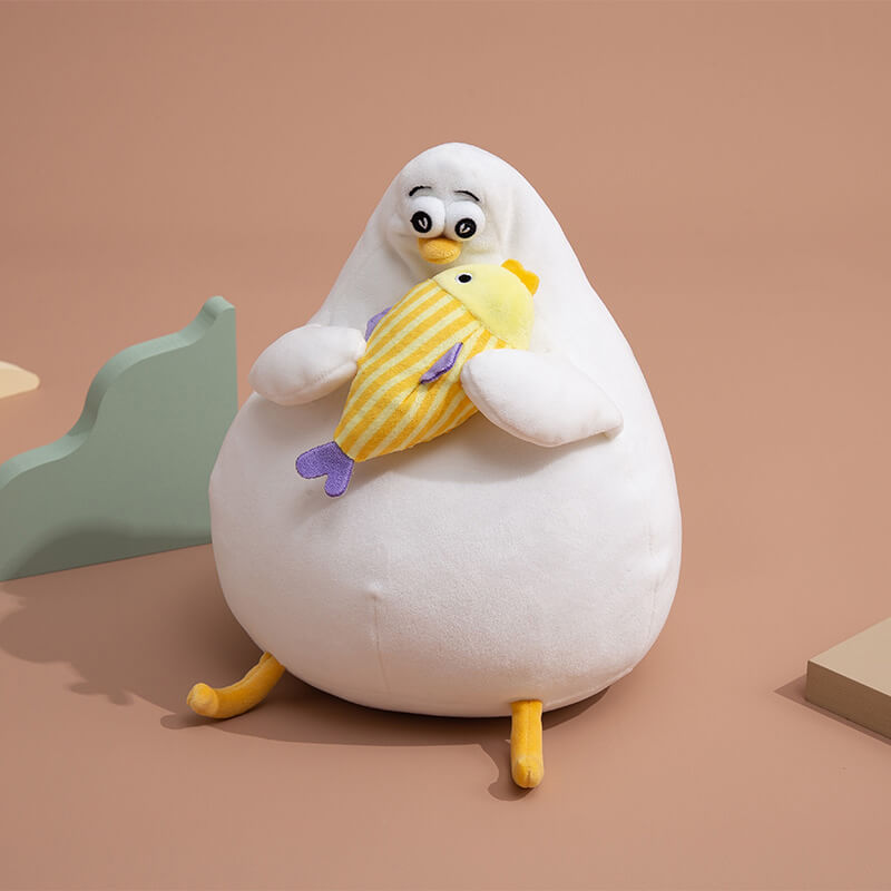 Chubby Holiday Seagull Stuffed Animal Plush Toy – KEAIART