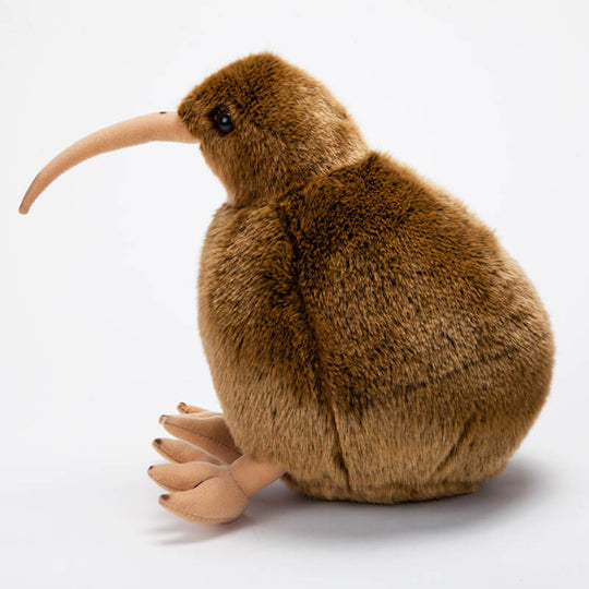 Bird Stuffed Animal Plush Toy | Wooden Bird Figurines - KEAIART