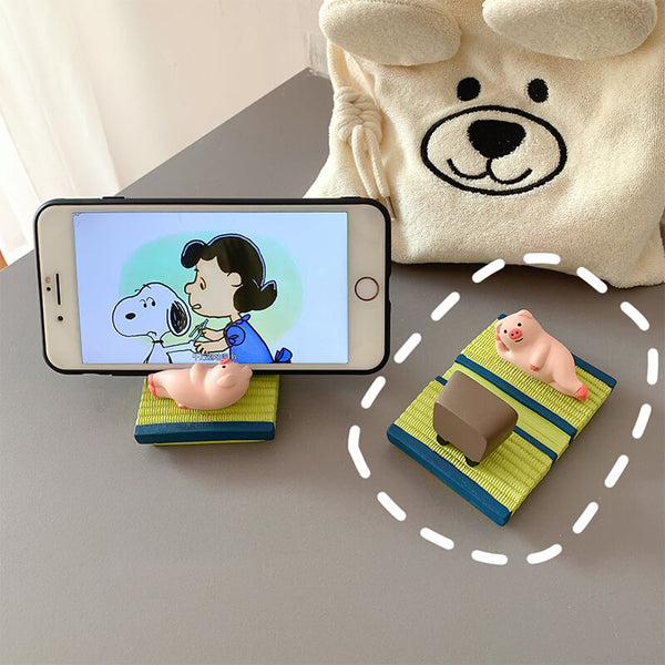 Cute Pig Cell Phone Holder Stand – KEAIART