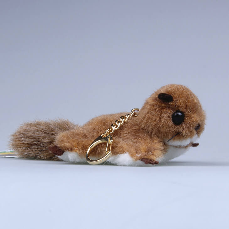 Plush Flying Squirrel Bag Charm, Stuffed Animal Keychain – KEAIART