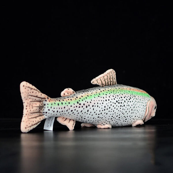 Realistic Rainbow Trout Stuffed Animal Plush Toy – KEAIART