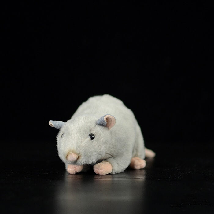 Realistic Little Grey Mouse Stuffed Animal Plush Toy – KEAIART